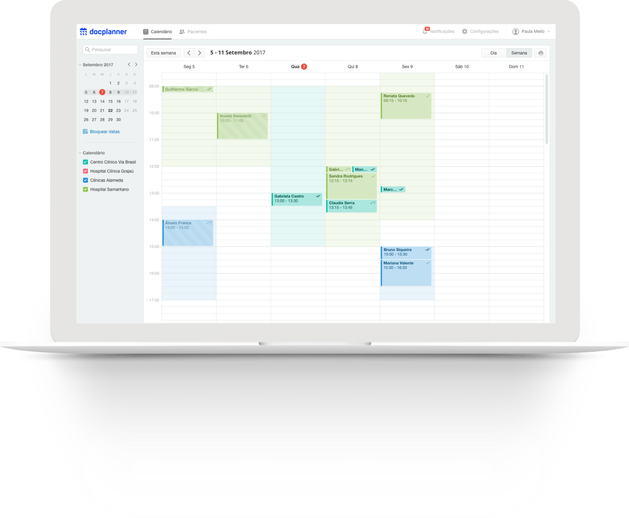 Agenda Docplanner - by Doctoralia